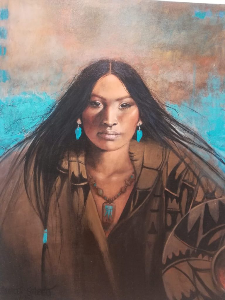 MIA Painting by Marta Gilbert. - ARTe VallARTa Museo