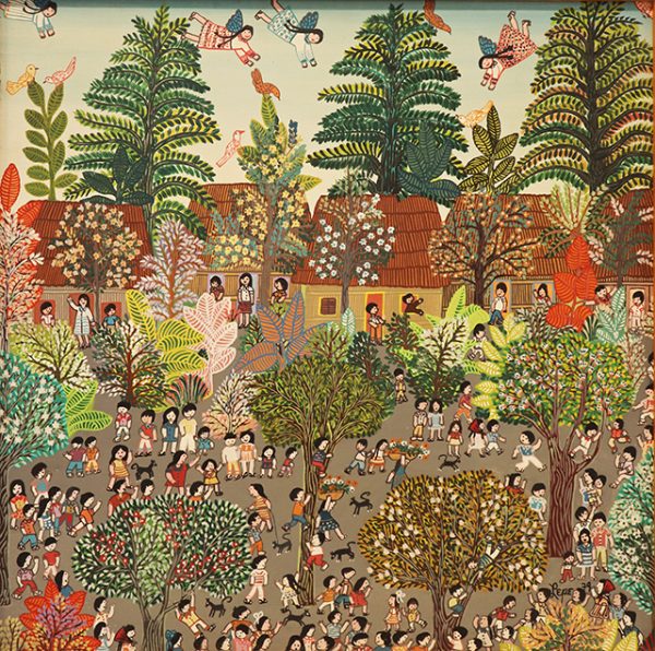 El Baile Painting by Manuel Lepe - ARTe VallARTa Museo