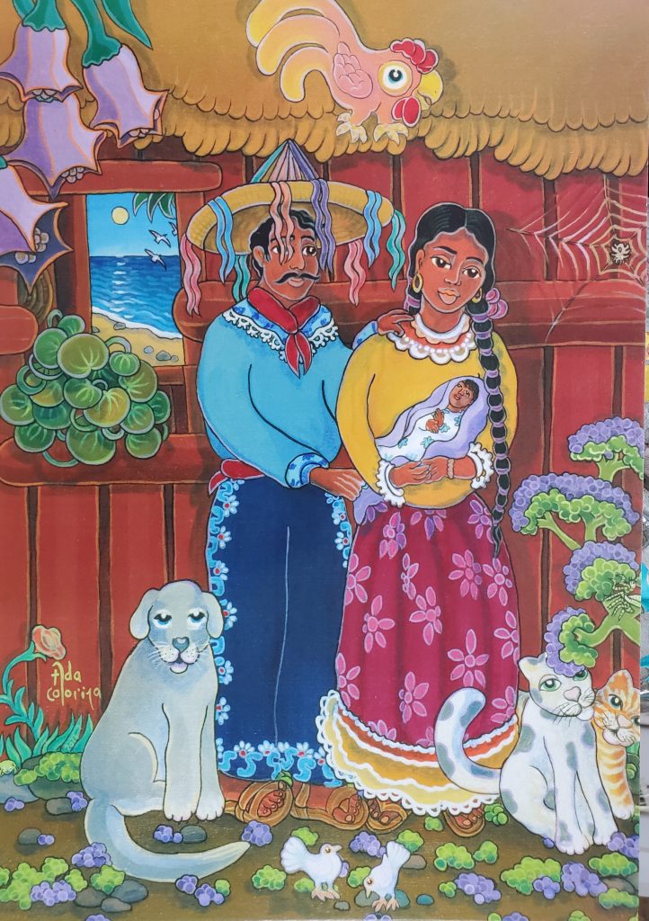 Ada Colorina, print 4, Vallarta family - ARTe VallARTa Museo